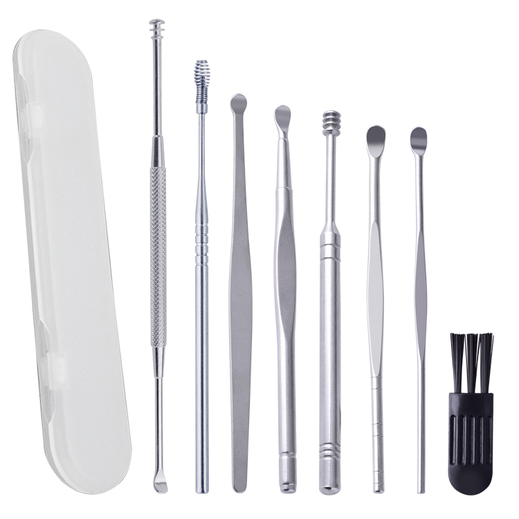 New Model! Ear Wax Removal Kit with 20 Disposable Tips, 8 Ear Curettes ...