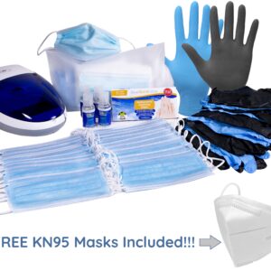 Wellness Kits – Masks, Hand Sanitizers, Antibacterial Wipes, Nitrile ...