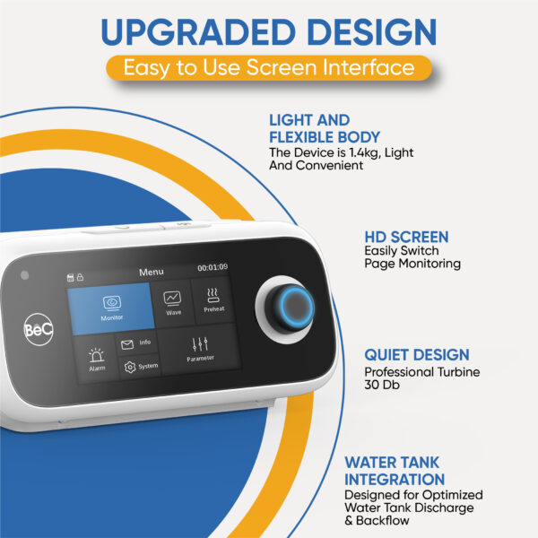 BeC CPAP Machine – Advanced Sleep Therapy Device with Whisper-Quiet ...