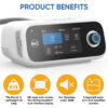 BeC CPAP Machine – Advanced Sleep Therapy Device with Whisper-Quiet ...